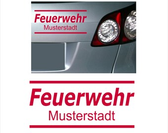 Fire Brigade Stickers - Etsy