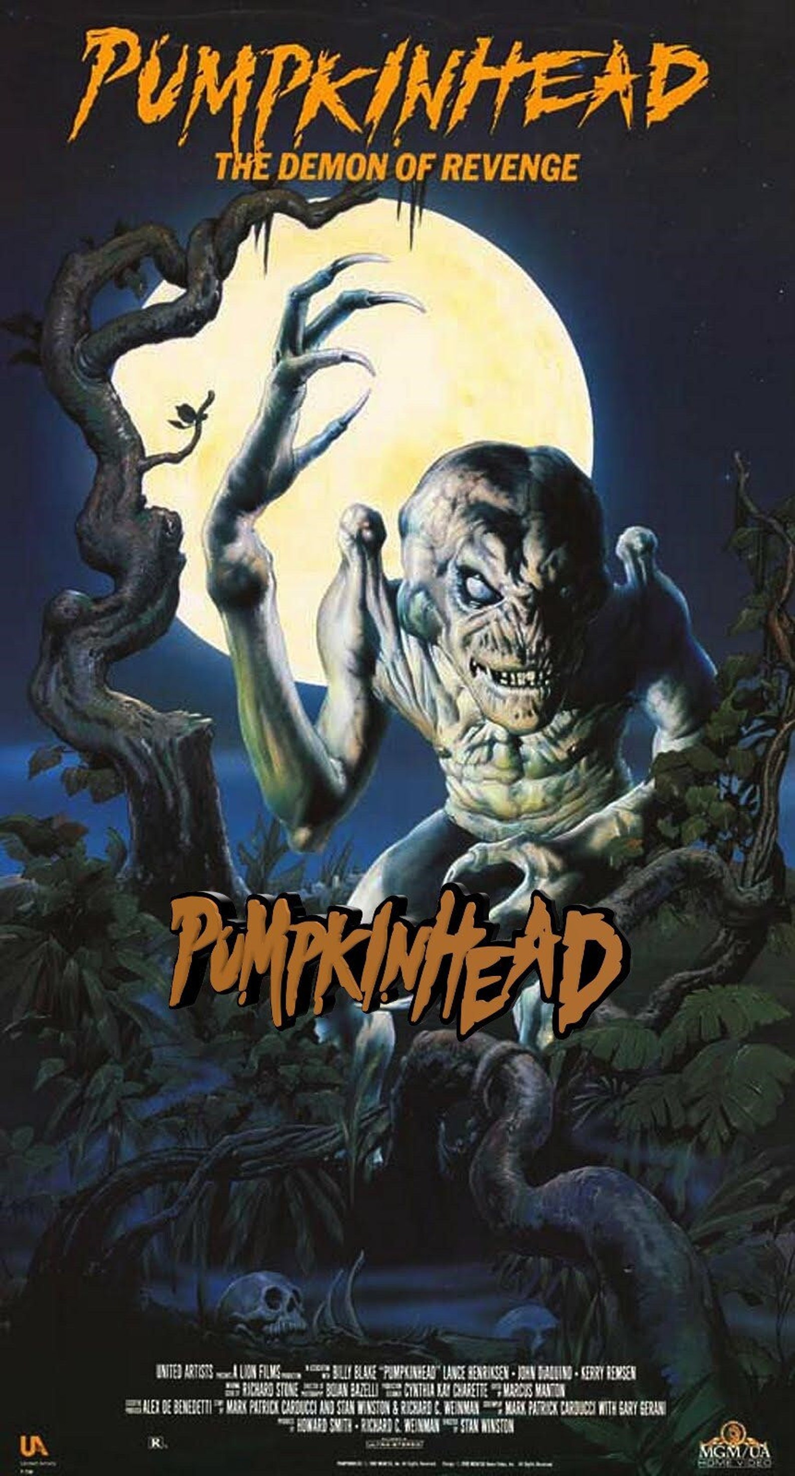Pumpkinhead "vhs Memories" DVD (please Read Item Description) - Etsy