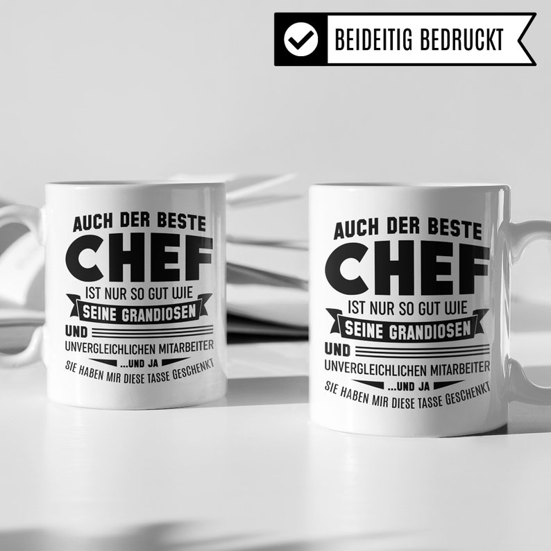 Chef Tasse Unvergessliche Mitarbeiter Geschenke für den Chef | Etsy