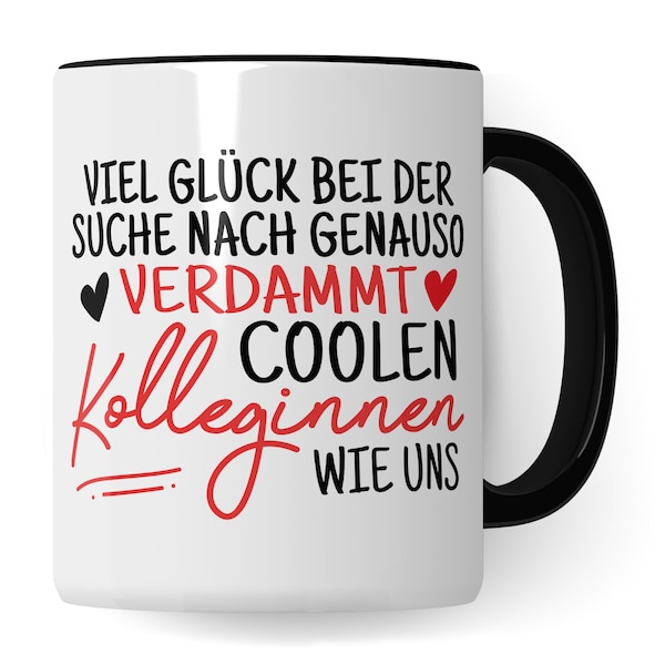 Kollege abschied tasse - Etsy.de