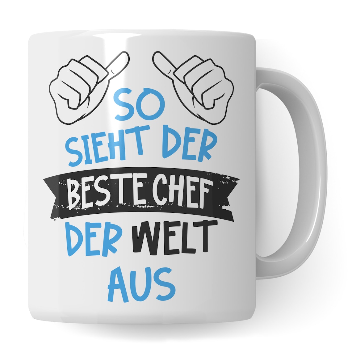 Chef Tasse Geschenke für den Chef Bester Chef der Welt - Etsy.de
