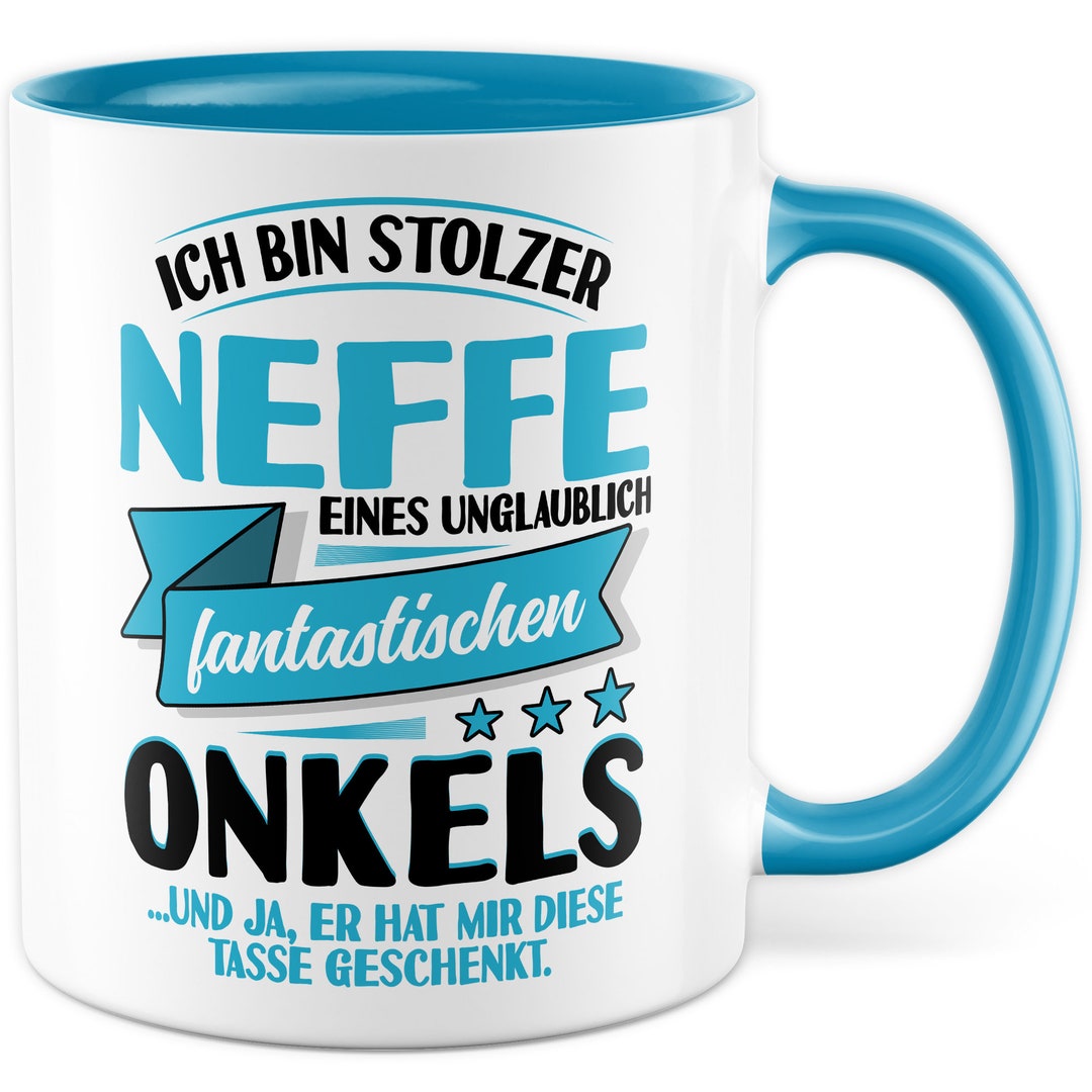 Nephew Mug With Funny Saying Gift I Am the Proud Nephew of an ...