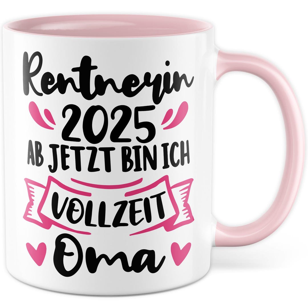Cup Pension 2025 Grandma Pensioner Gifts Woman Coffee Cup Retirement ...
