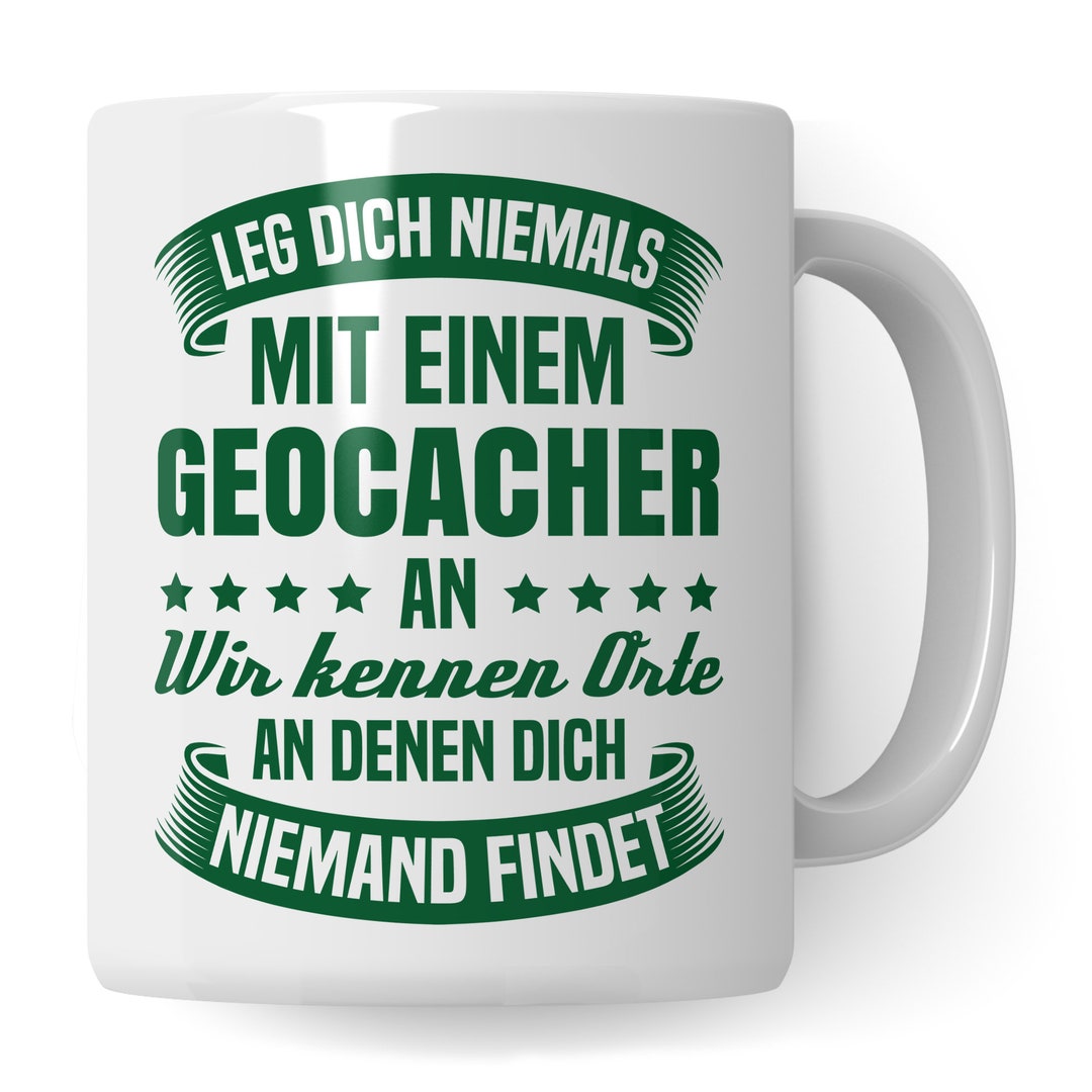 Geocaching Tasse, Geocacher Geschenk Cacher Becher Kaffeetasse Humor ...