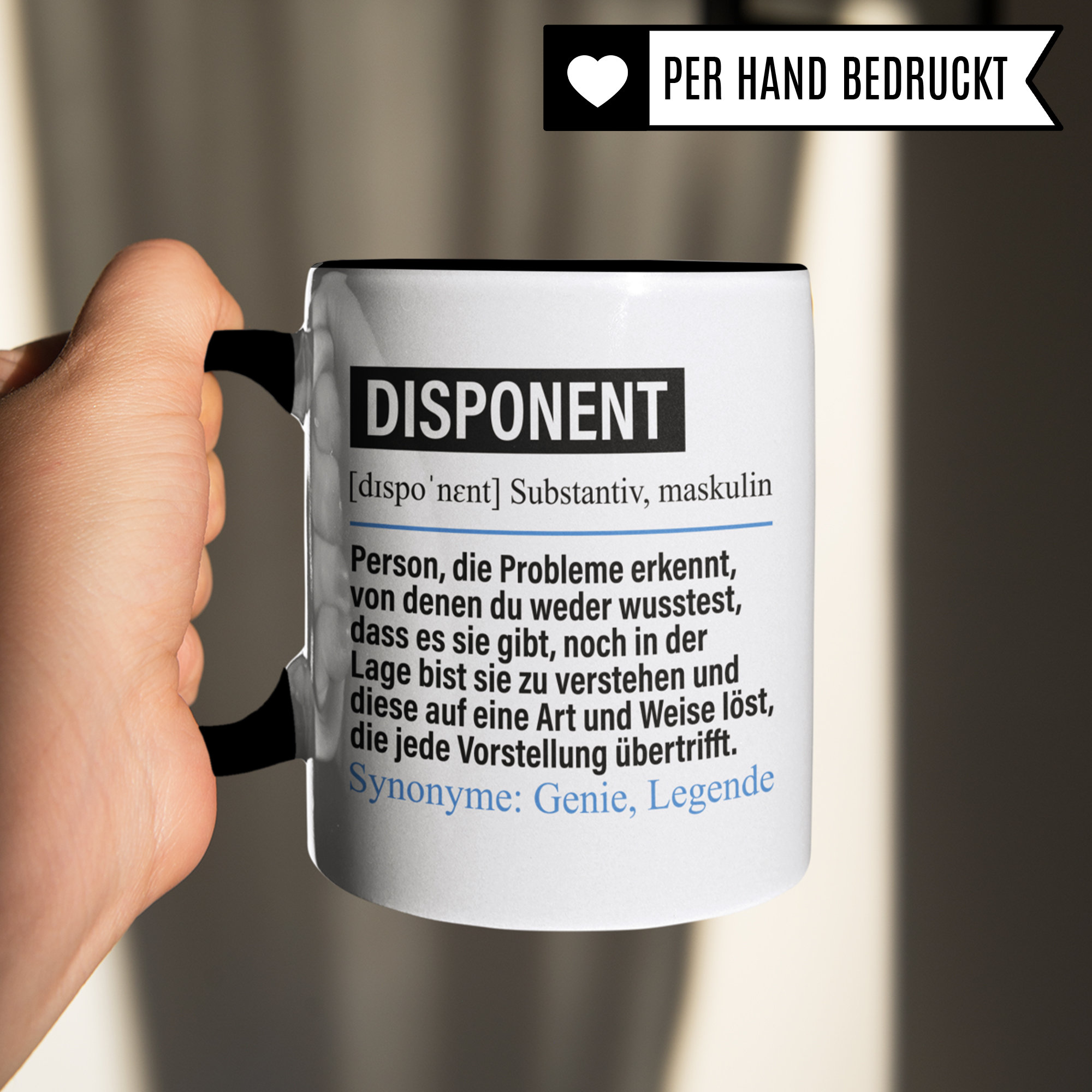 Tasse Disponent lustig Beruf Disponent Geschenk Spruch | Etsy