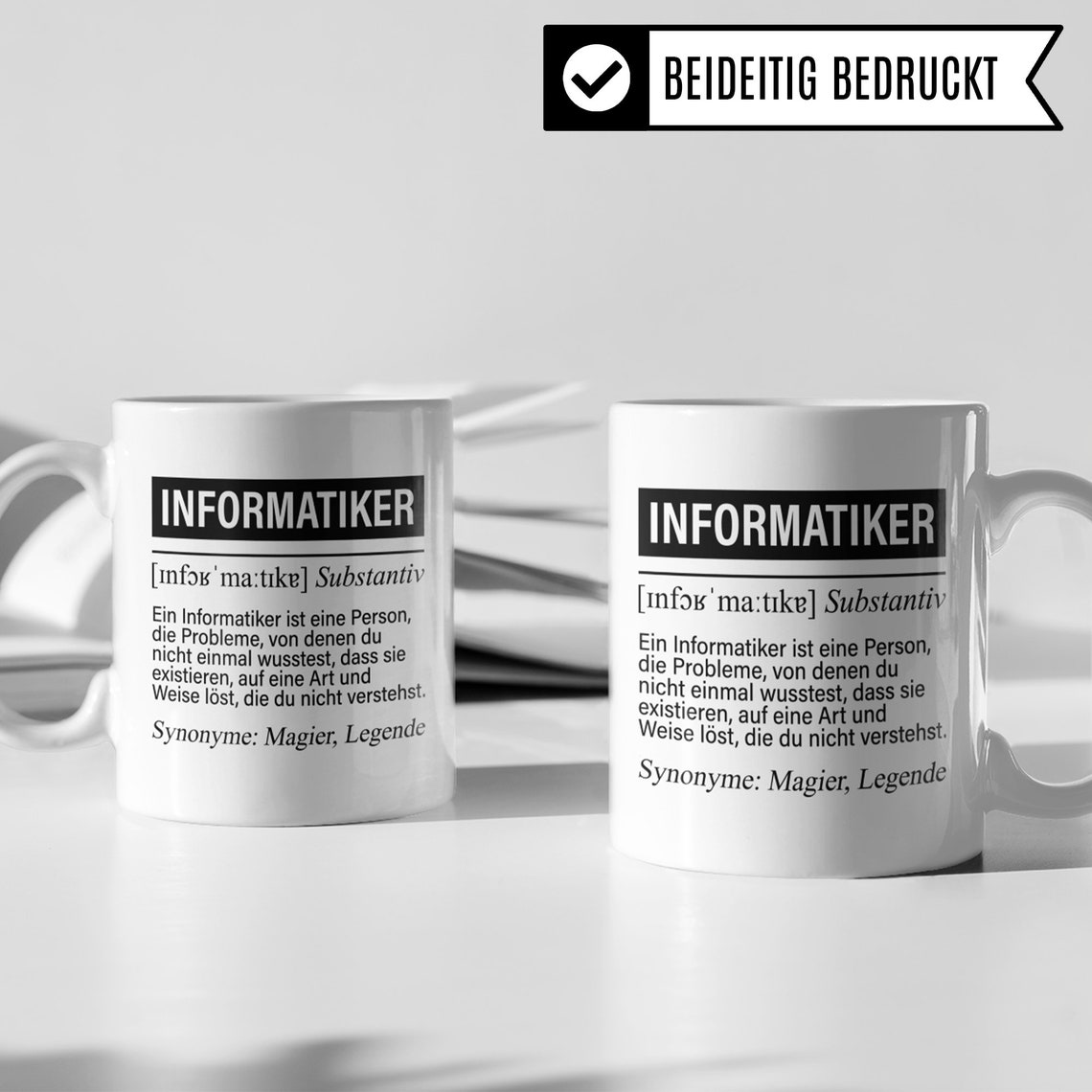 Informatiker Tasse IT Informatiker Geschenke lustig | Etsy