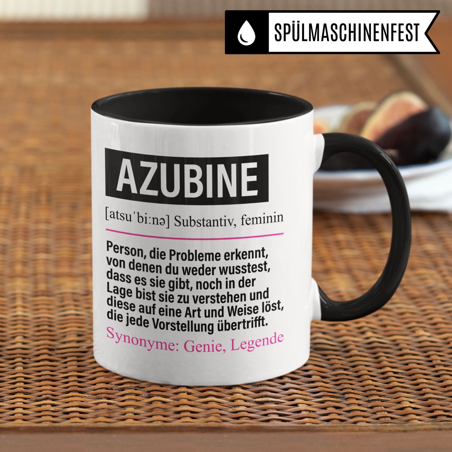 Tasse Azubine lustig Azubi Geschenk Auszubildende | Etsy