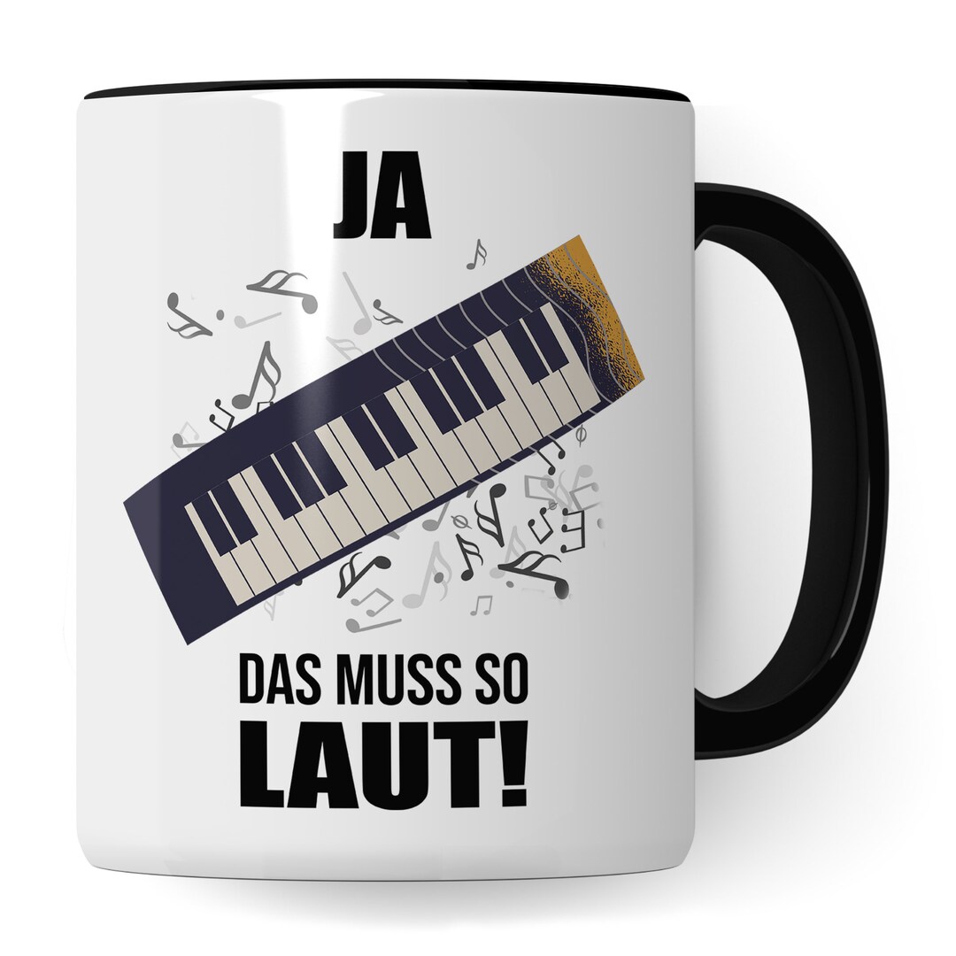 Keyboard Mug - Music Gift for Keyboarders Keyboarder - Coffee Cup ...