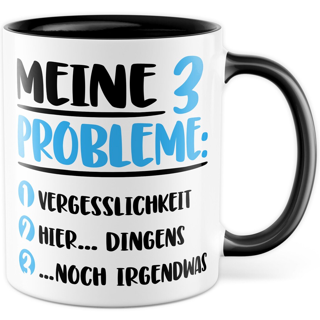 Joke Cup With Saying Funny Forgetfulness Gift Idea Memory Workplace ...
