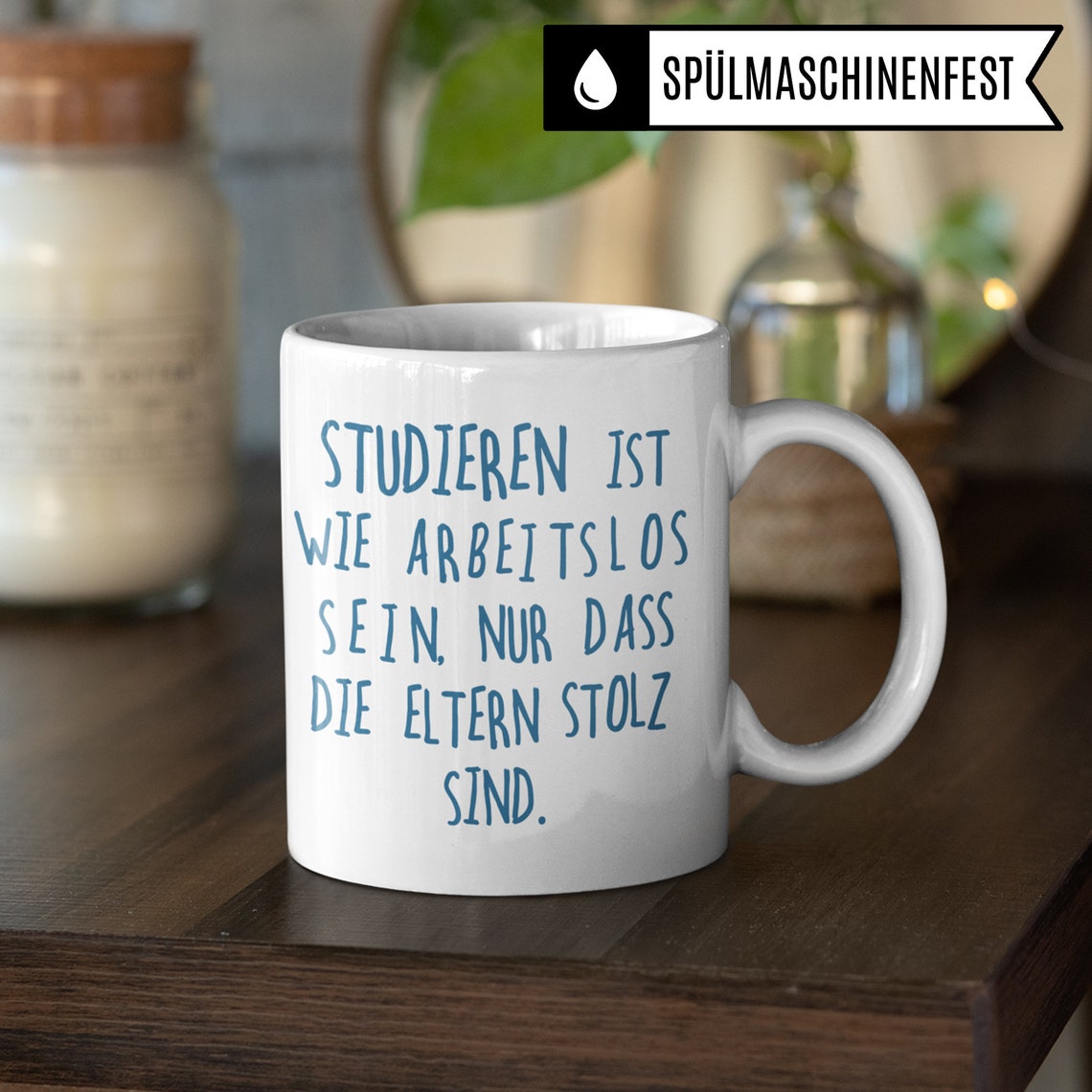 Student Tasse, Geschenke für Studenten, Semester Studium Geschenkidee ...
