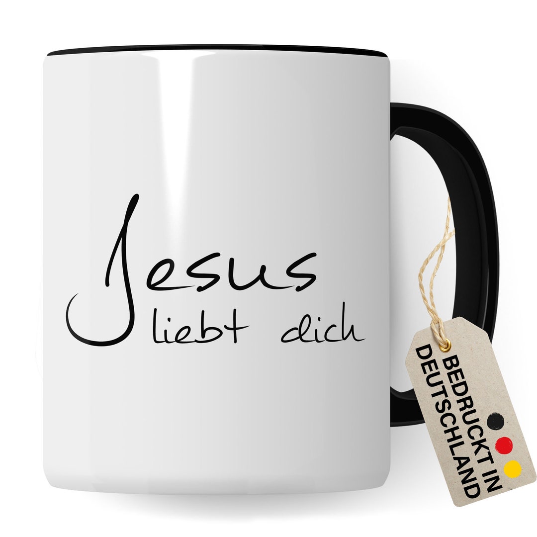 Jesus Christ Cup Gift Idea Coffee Cup Gift for Christians Coffee Mug ...