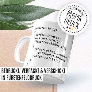 Informatiker Tasse, Code Mug IT Informatiker Geschenke lustig ...