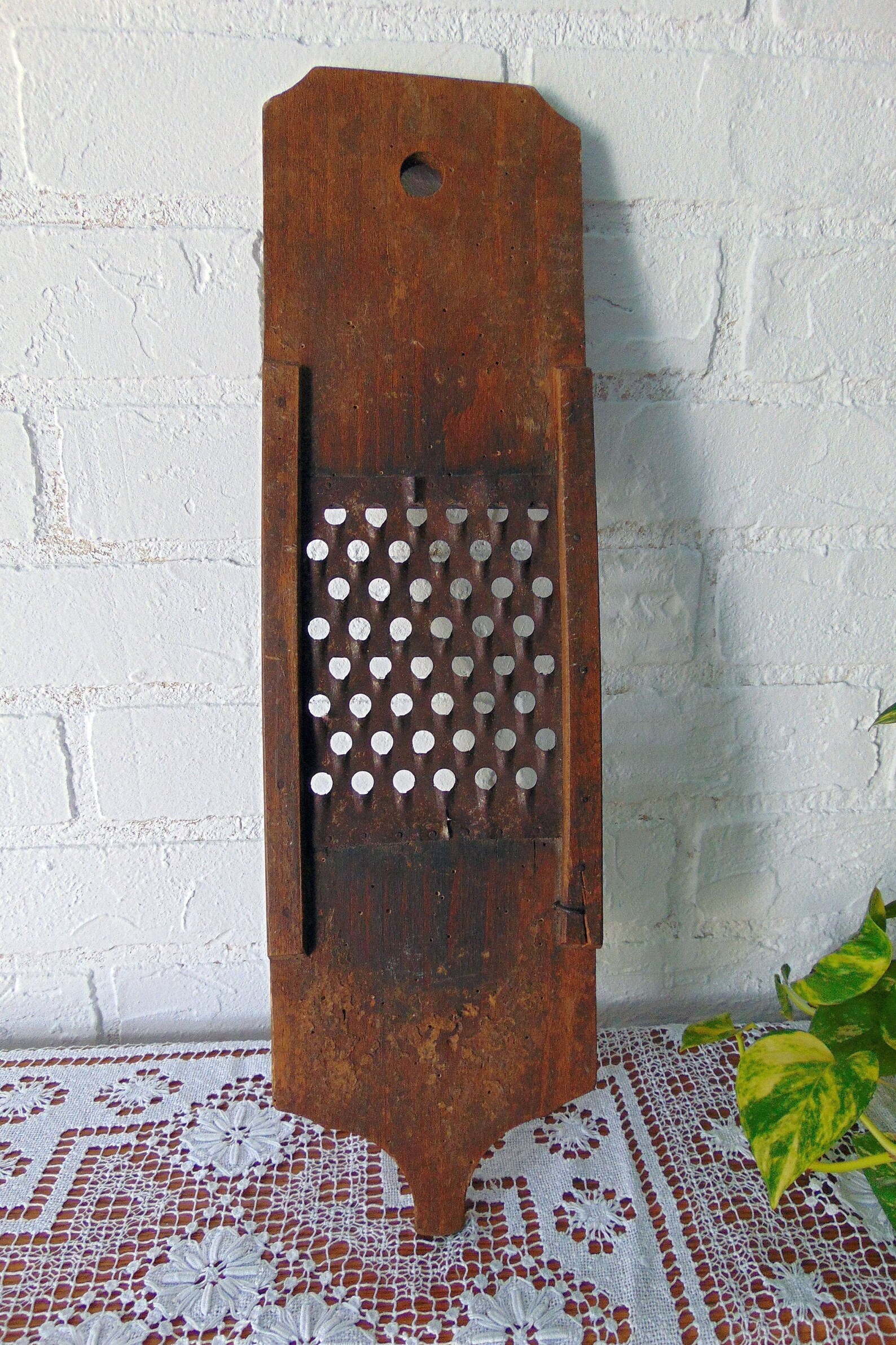 Vintage Wood Grater 54 Cms/rustic Kitchen/primitive Utensil Farmhouse ...