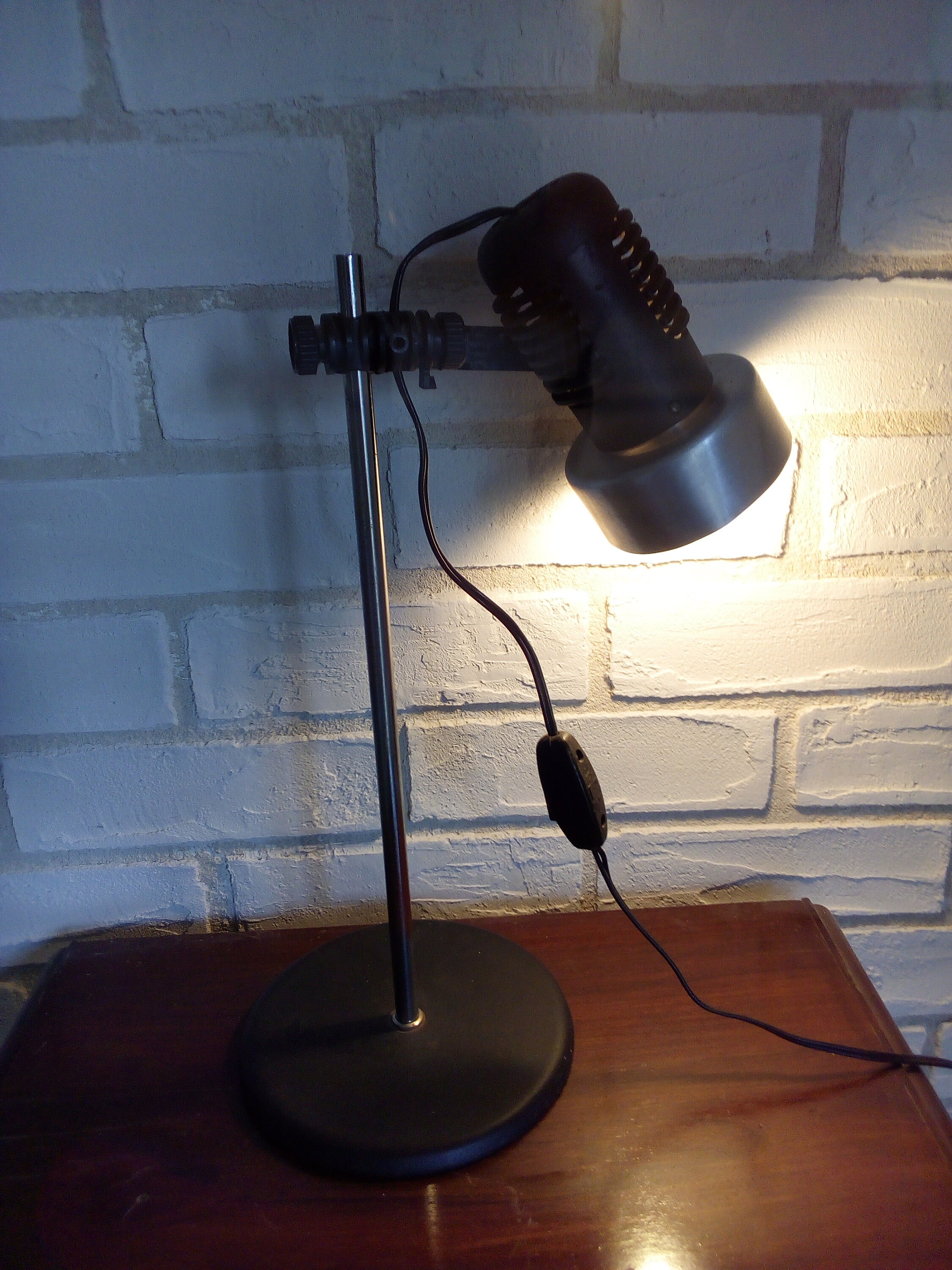 Mid Century Lamp/vintage Desk Lamp / Retro Desk Lamp / 70 S/ - Etsy