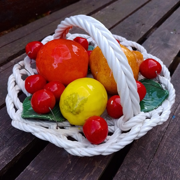 Ceramic Fruit - Etsy
