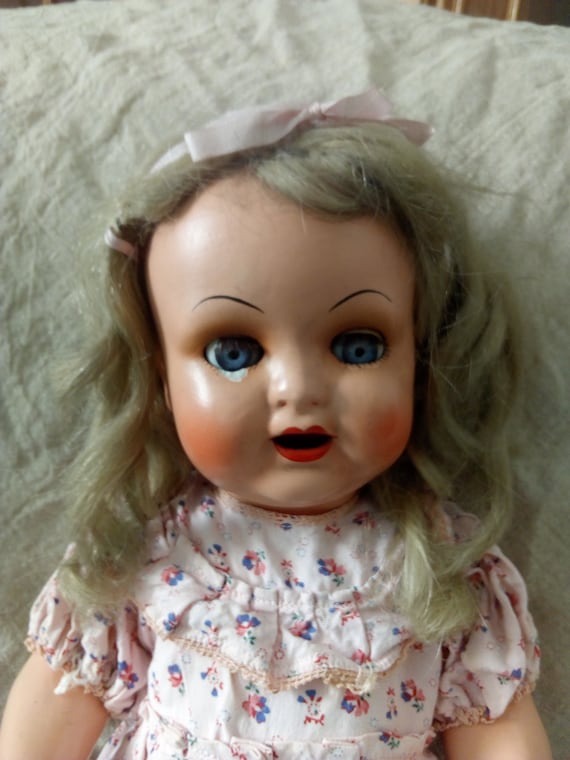 Vintage Doll / Walker Doll / Voice-activated Doll / Papier - Etsy