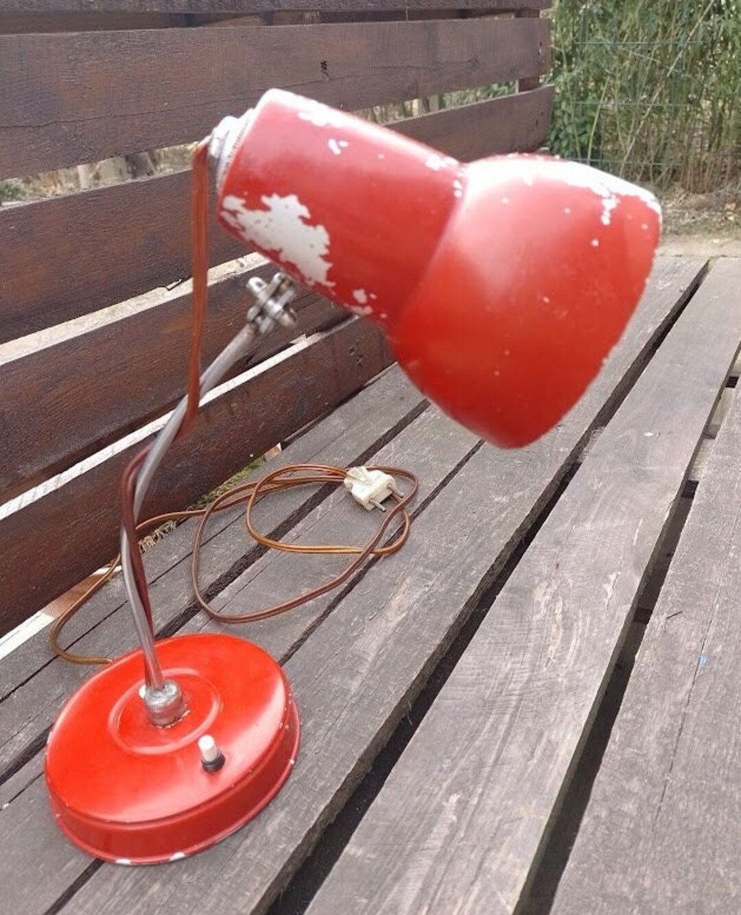 Old Table Lamp Yugoslavia/retro Table Lamp/vintage Table Lamp / Bedside ...