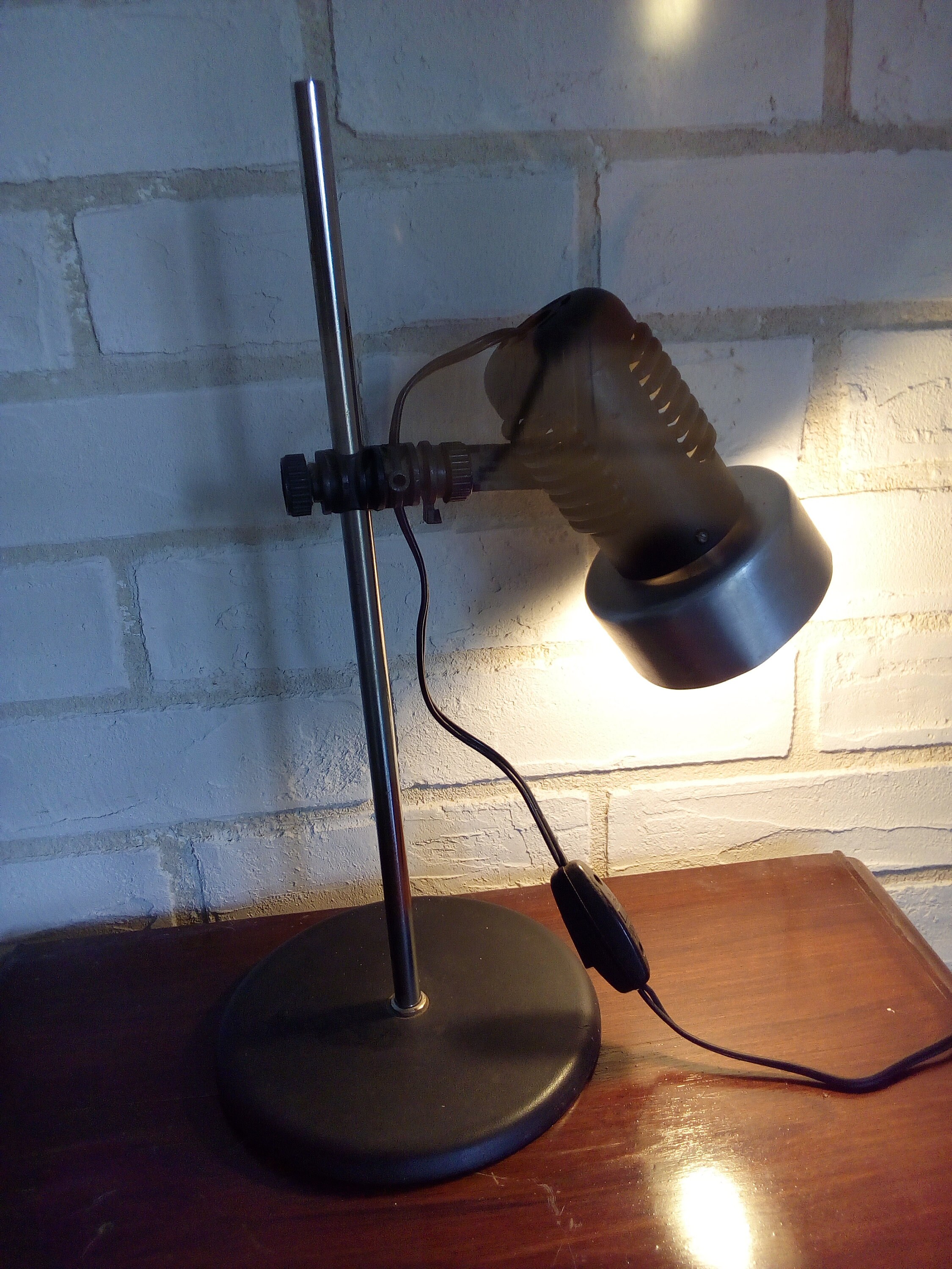 Mid Century Lamp/vintage Desk Lamp / Retro Desk Lamp / 70 S/ - Etsy