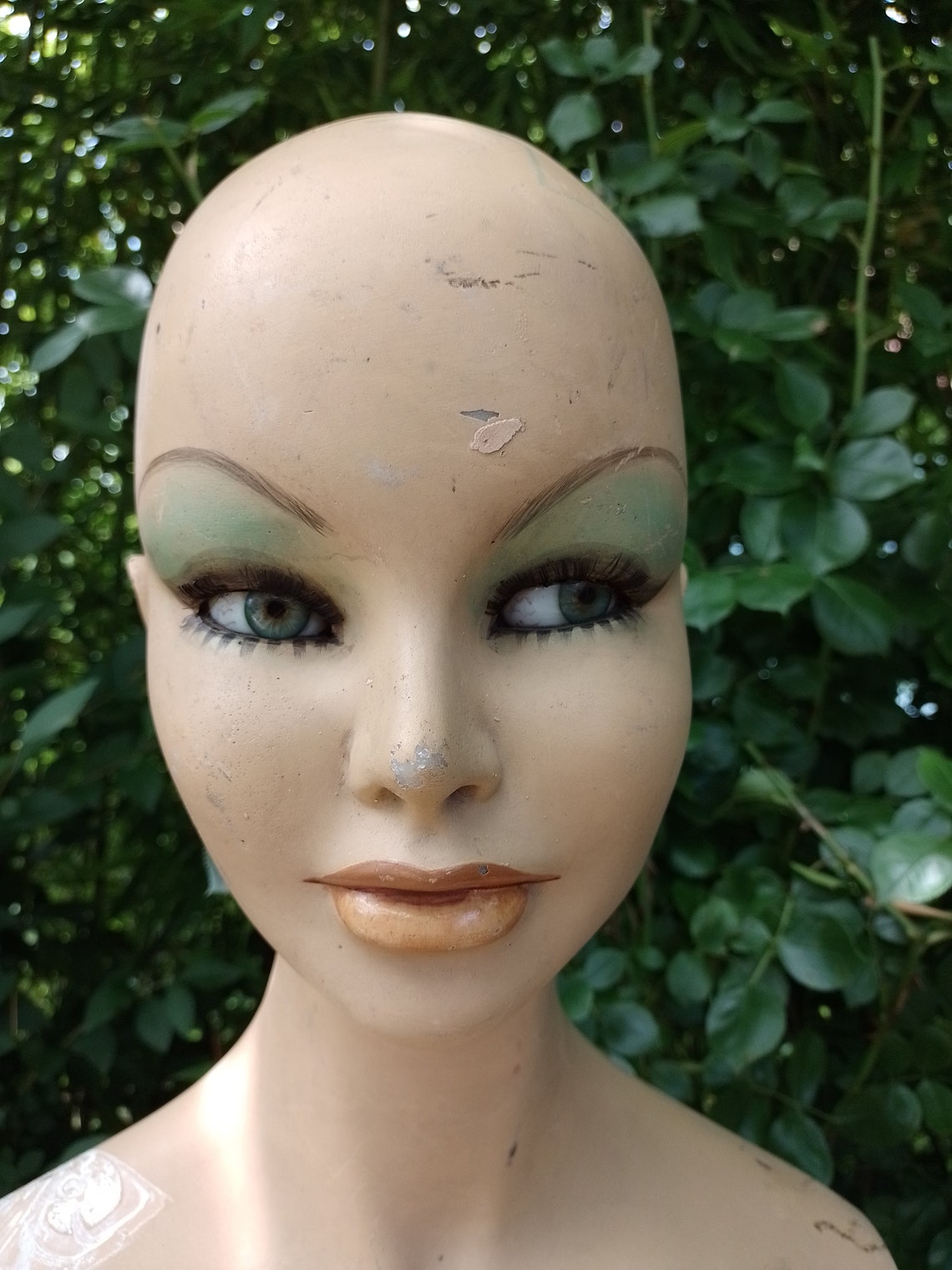 Vintage Female Bust From 70s / Female Mannequin Italy 70s / 70s Fashion ...