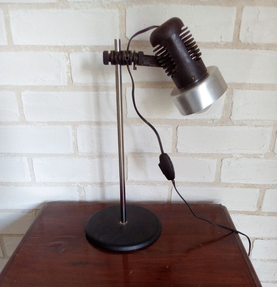 Mid Century Lamp/vintage Desk Lamp / Retro Desk Lamp / 70 S/ - Etsy
