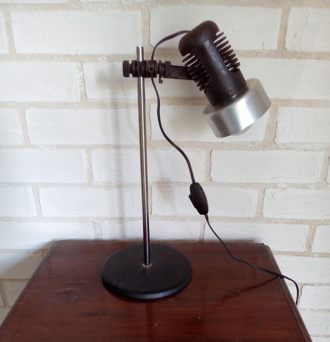 Mid Century Lamp/vintage Desk Lamp / Retro Desk Lamp / 70 S/ - Etsy