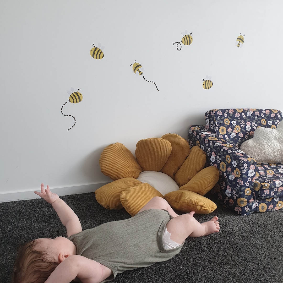 Honey Bee Decals Honey Bee Wall Stickers Bumblebee - Etsy