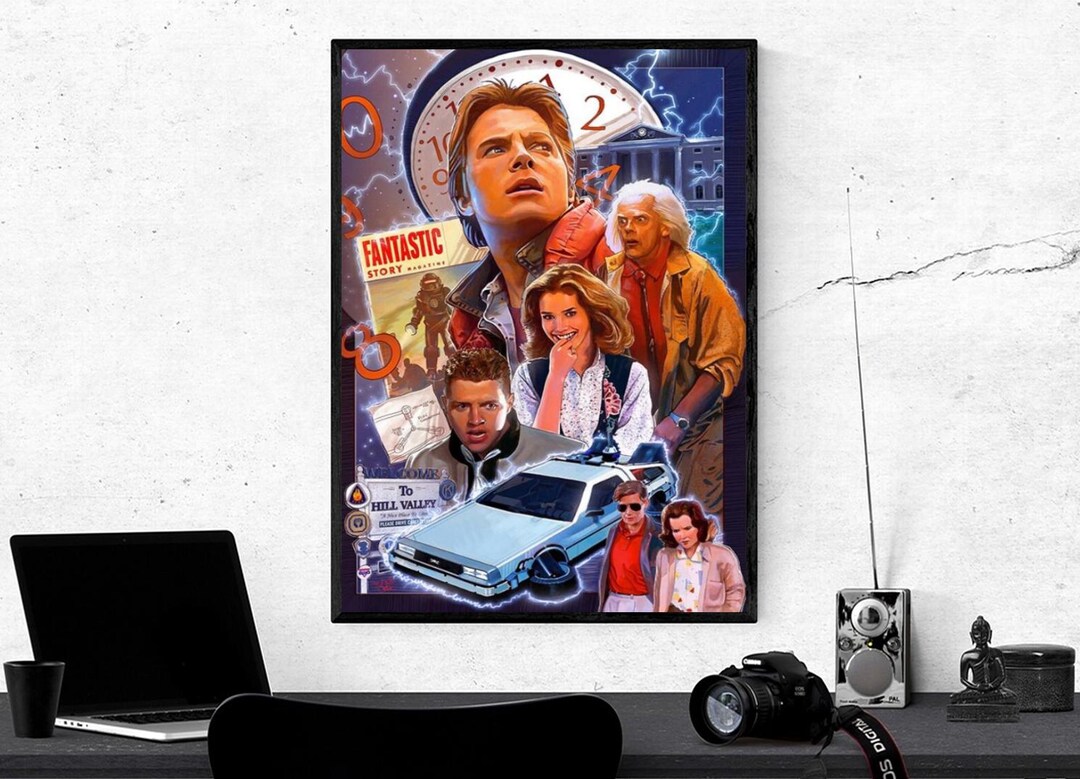 Back to the Future Movie Poster - High Quality Print - 2024 Movie ...
