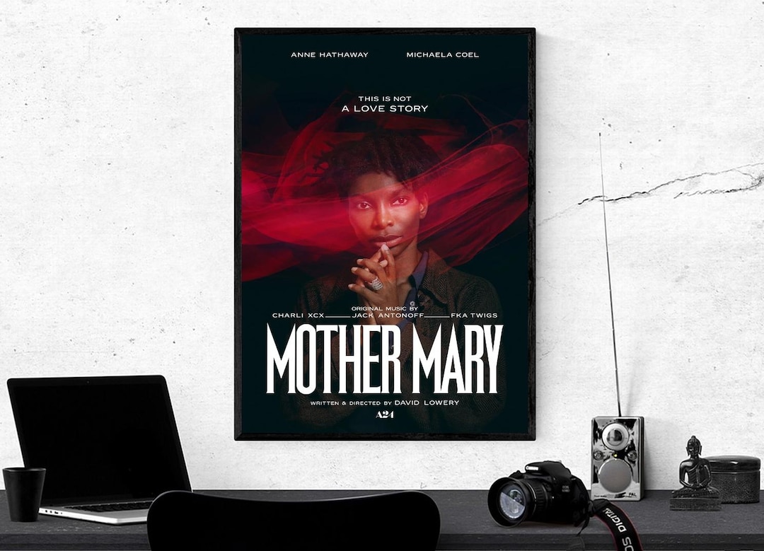 Mother Mary (2026) Movie Poster – Cinematic Film Art Print, Drama Wall ...