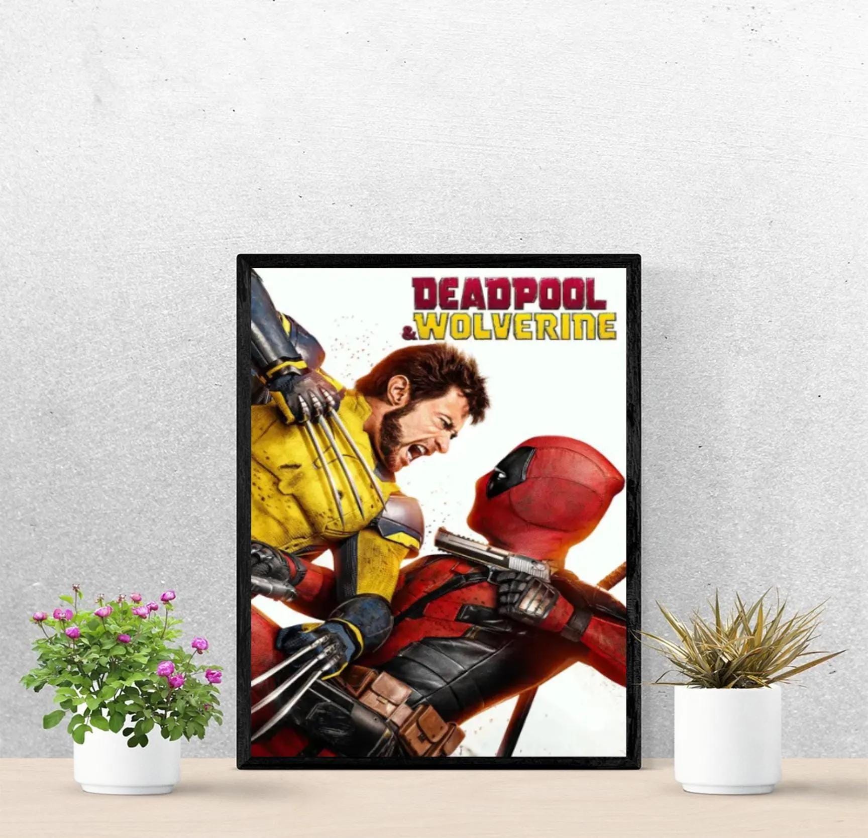 Deadpool & Wolverine Movie Poster-high Quality Movie Poster - Wall Art ...