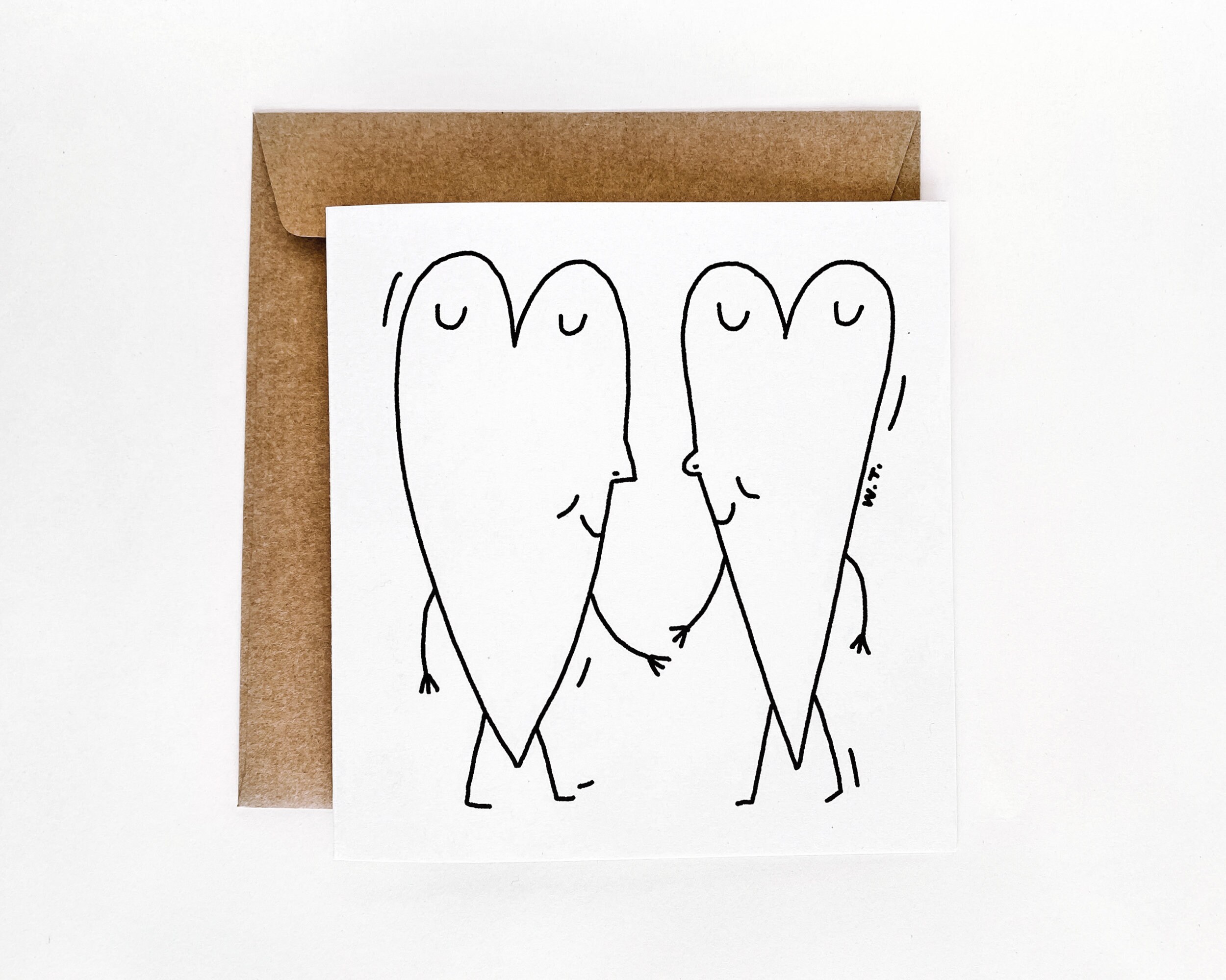 Two 3 Love Card - Etsy