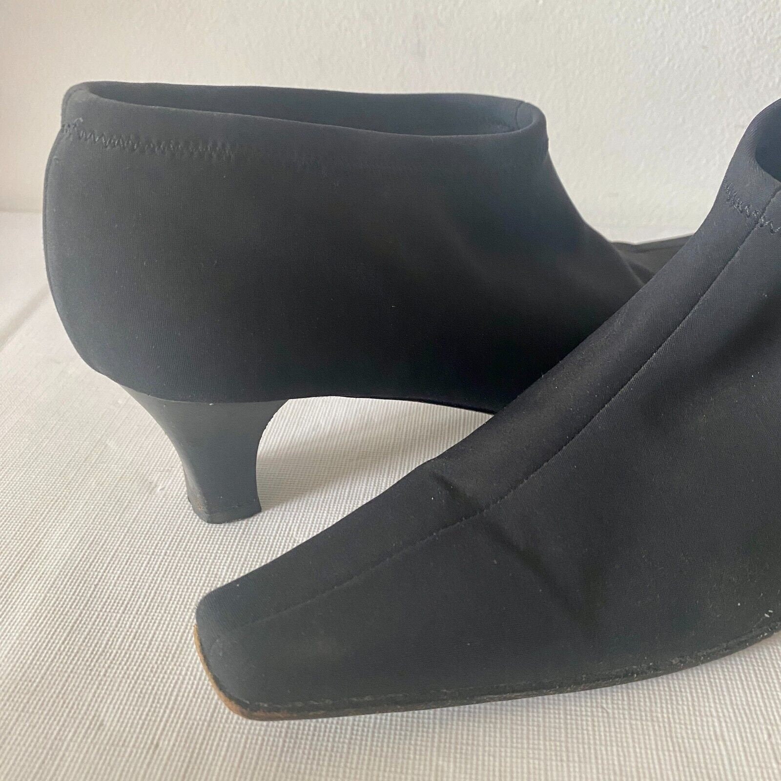 Vintage Piero Matteucci Black Heeled Shooties EU 35.5 US 5.5 - Etsy