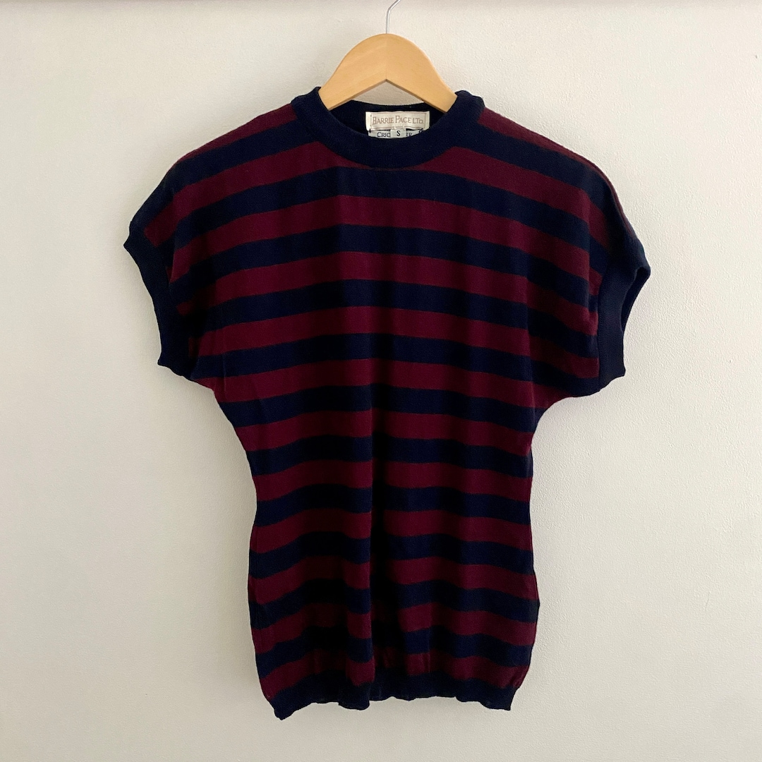 Vintage Barrie Pace Ltd. Cricketeer Woman 100% Wool Short Sleeve ...