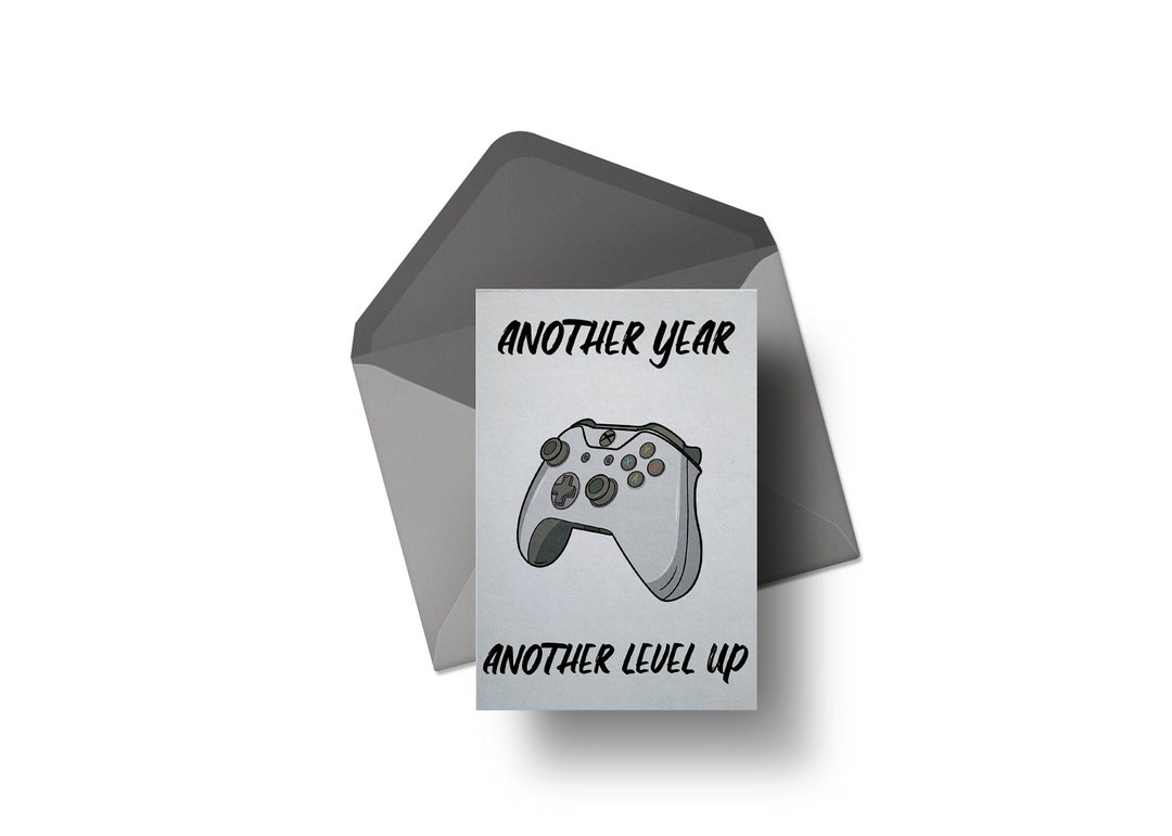 Xbox Controller Birthday Card/ Size A6 - Etsy
