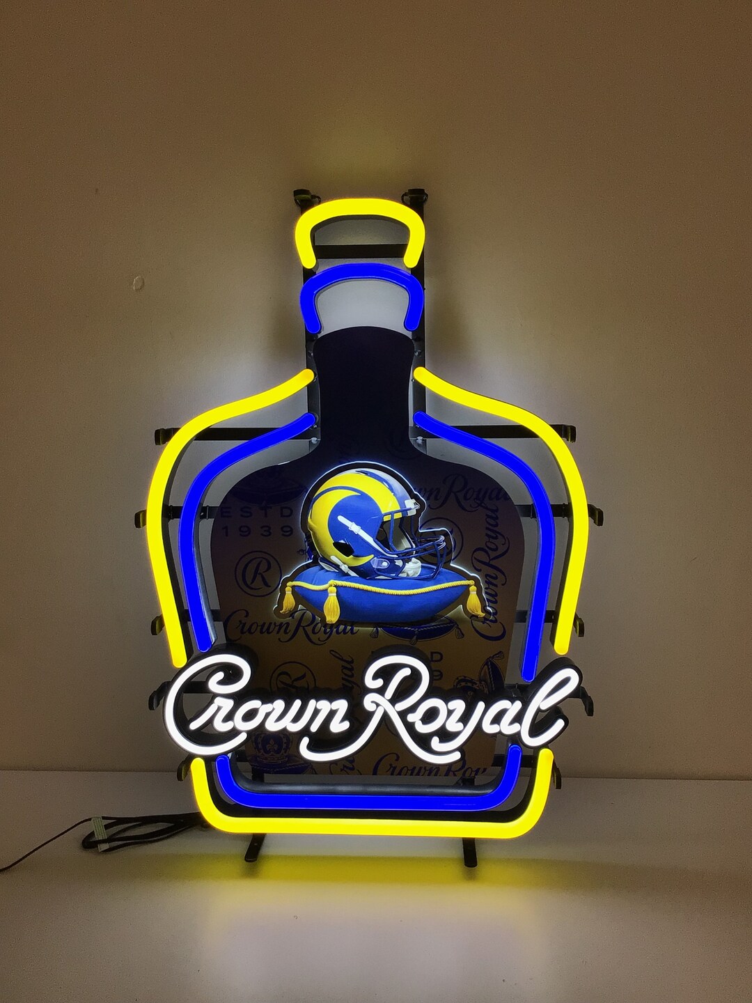 Los Angeles Rams Crown Royal Led Sign - Etsy