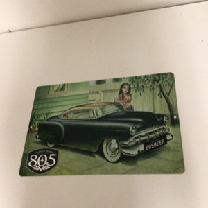 805 Beer Lowrider Corona Car Metal Tin Display Sign - Etsy