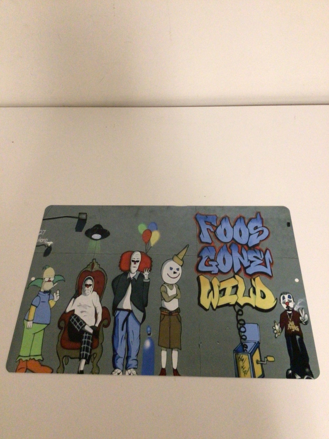 Foos Gone Wild Display Sign Wall Art Metal Sign - Etsy