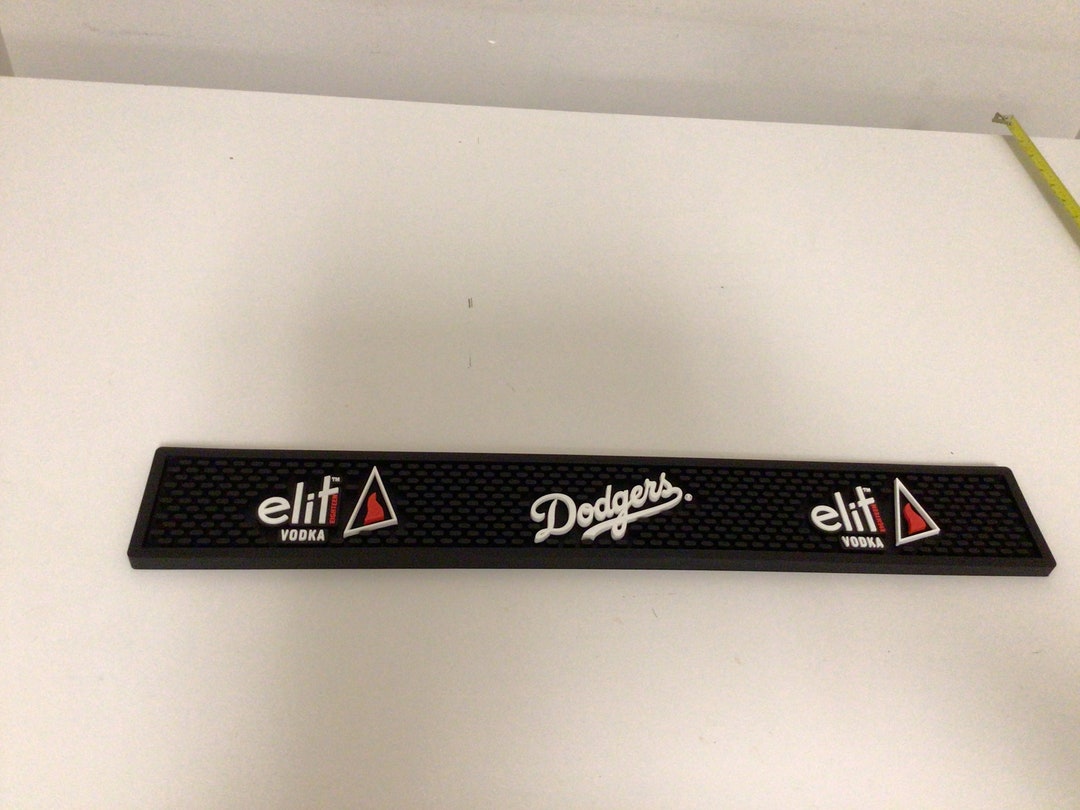 Elit Vodka Los Angles Dodgers Bar Mat 21x4 - Etsy