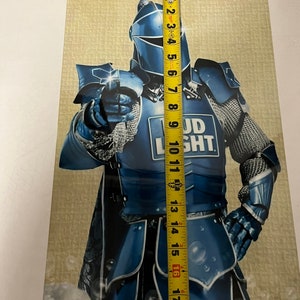 Bud Light Beer Sign Bud Light Knight Display Sign - Etsy