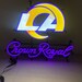 LA Rams Football Crown Royal Liquor Optical Neon LED Sign, Man Cave ...