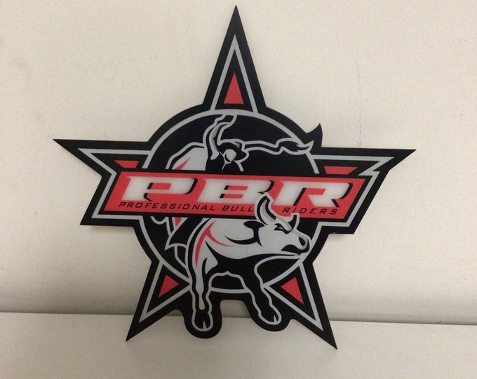 PBR Professional Bull Riders Logo Acrylic Sign Man Cave Sign - Etsy