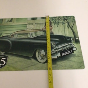 805 Beer Lowrider Corona Car Metal Tin Display Sign - Etsy