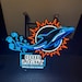 Bud Light Miami Dolphins De Pierre Sign Man Cabe Sign Bar Sign - Etsy