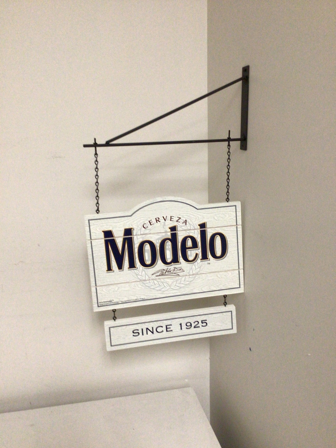 Modelo Especial Beer Wood Pub Sign Double Sider Display Sign - Etsy