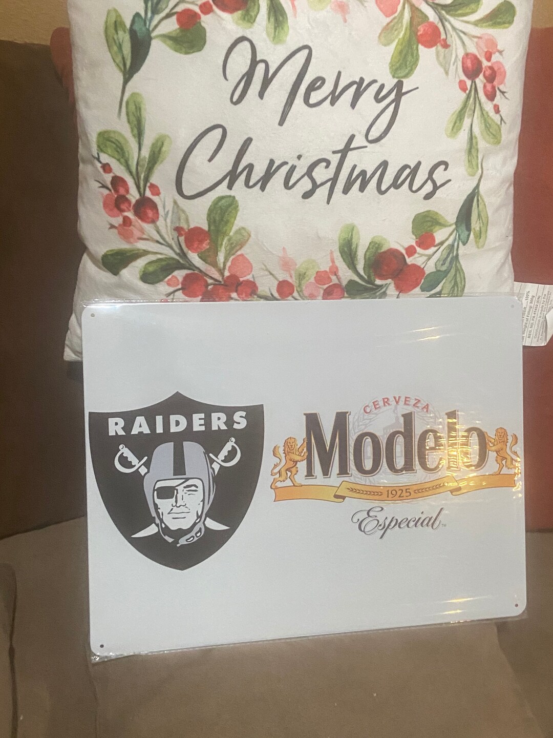 Modelo Raiders Tin Sign Beer Ting Sign - Etsy New Zealand