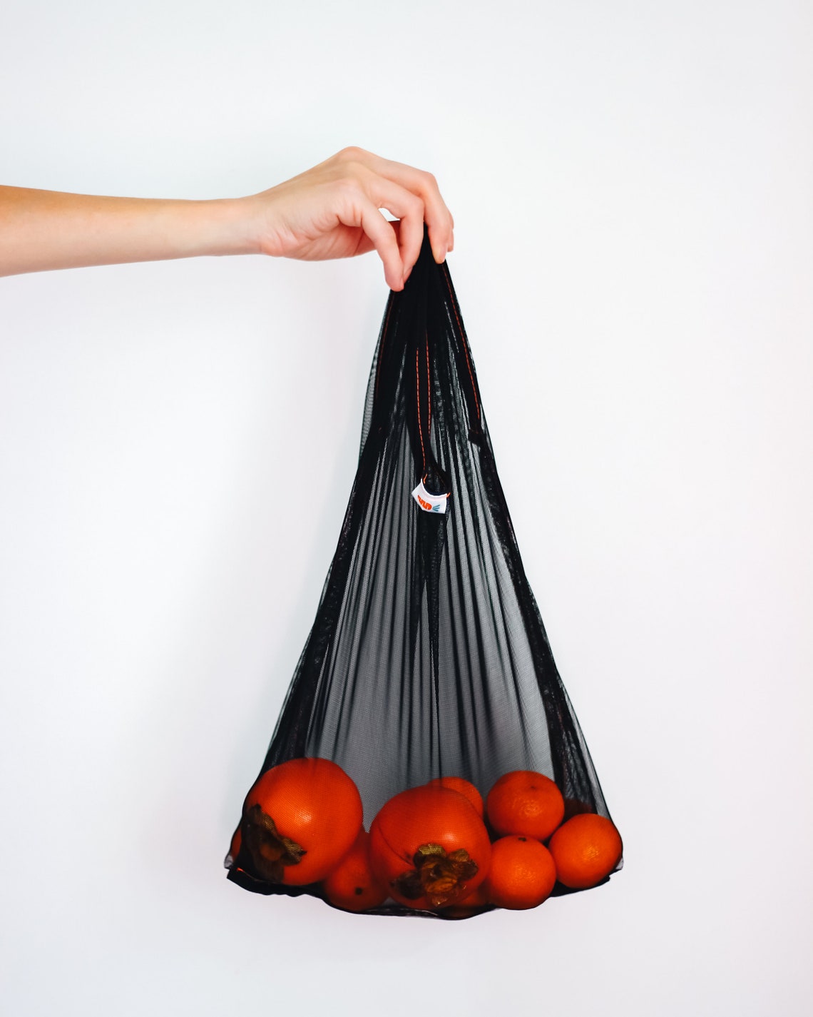 Reusable Grocery ECO Bag Black Washable Shopping Bag | Etsy