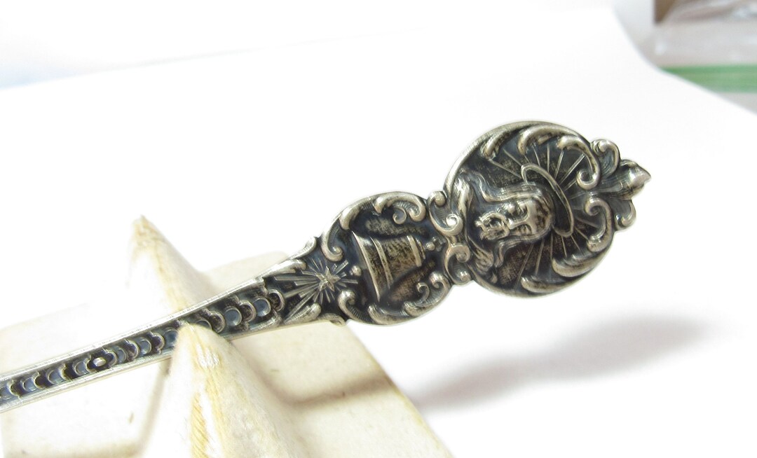 JESUS Collectors Sterling SILVER Spoon Antique - Etsy