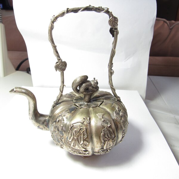Antique Tea Pot - Etsy
