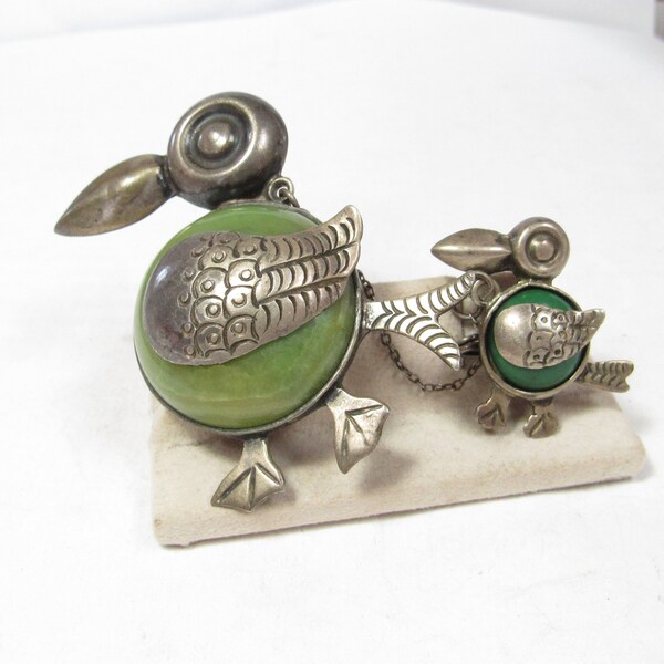 Duck Brooch - Etsy