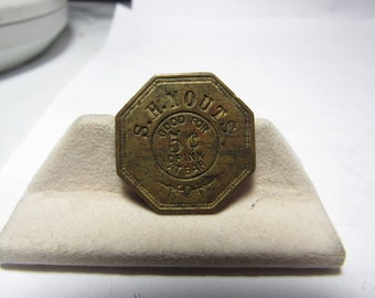 5 Cent Token - Etsy
