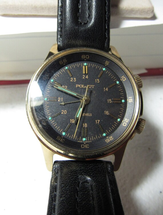 Poljot vintage men wrist - Gem
